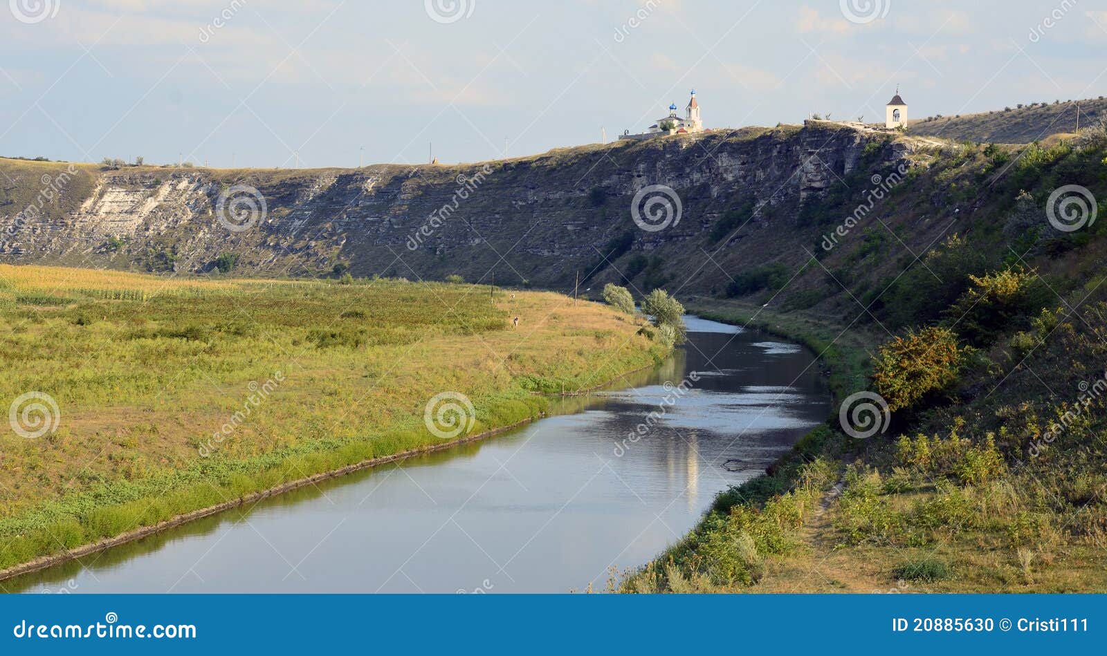 Raut river at Orhei stock photo. Image of attraction - 20885630