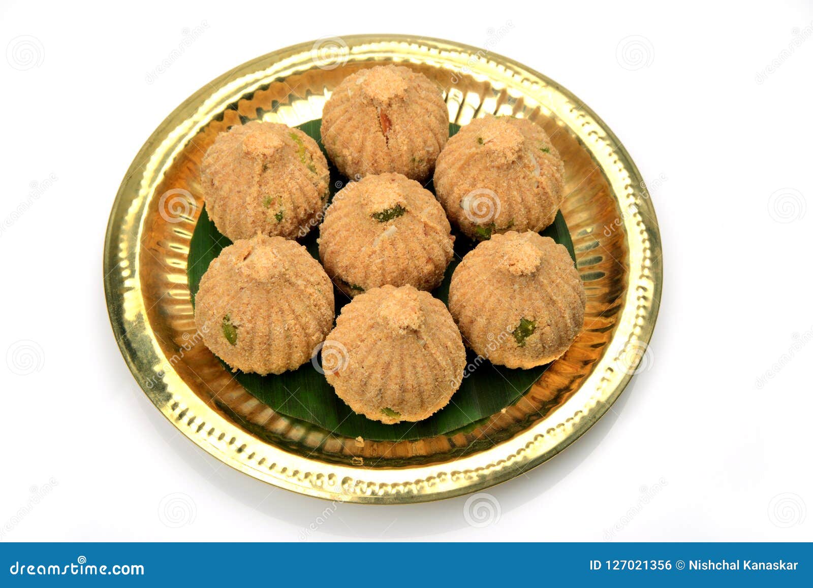 Rava Y Frutas Secas Modak, Un Dulce Tradicional De Maharashtrian Foto ...