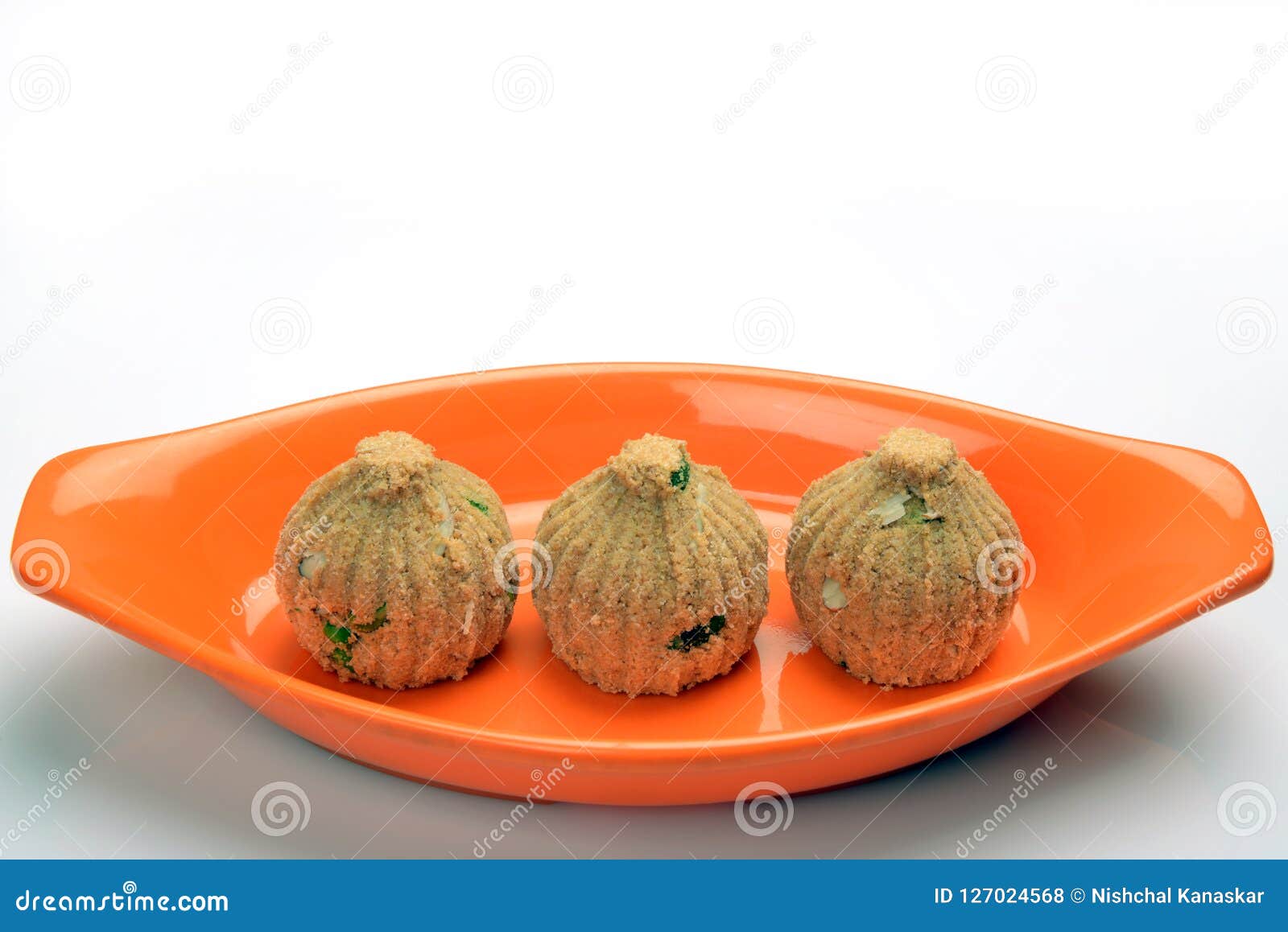 Rava Y Frutas Secas Modak, Un Dulce Tradicional De Maharashtrian Foto ...