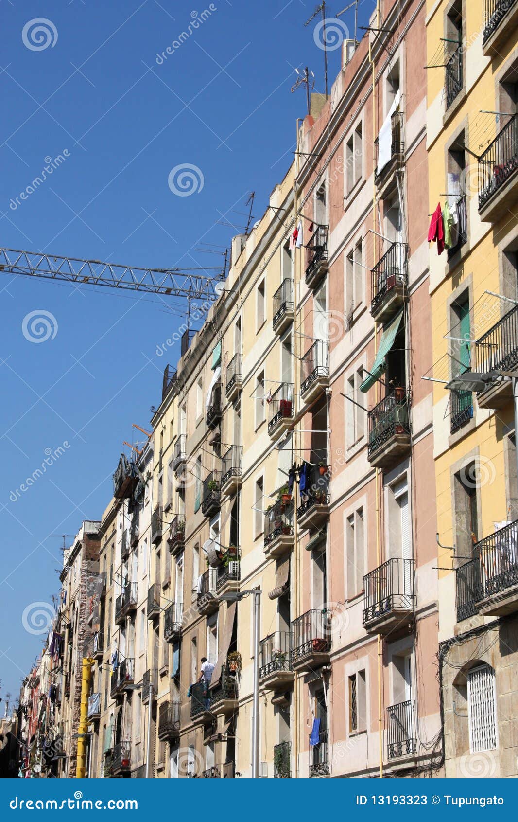Raval, Barcelona stock image. Image of spain, street - 13193323