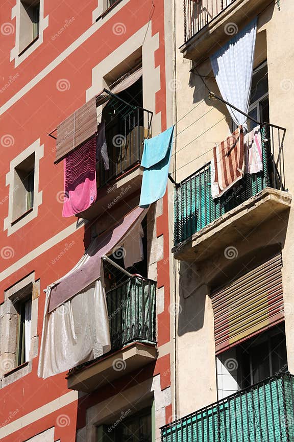 Raval, Barcelona stock photo. Image of vintage, district - 14426276