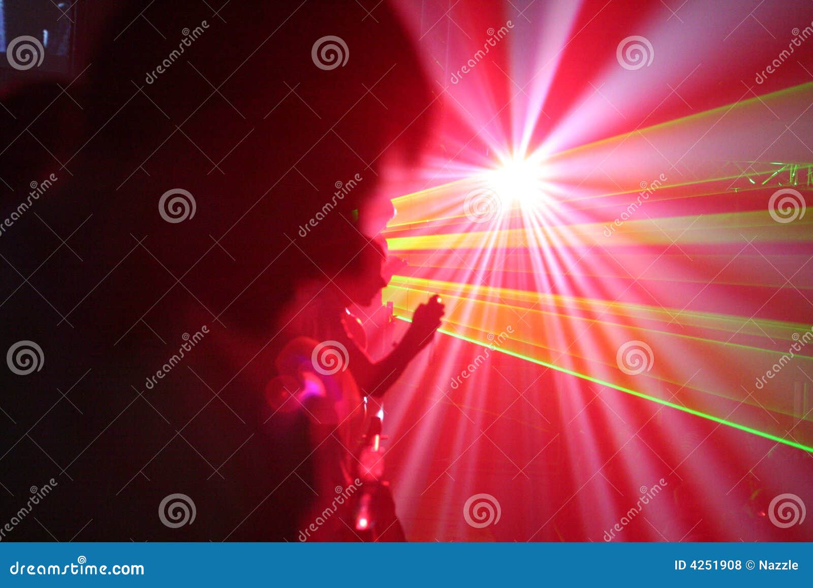 Rave stock photo. Image of events, human, lasers, night - 4251908