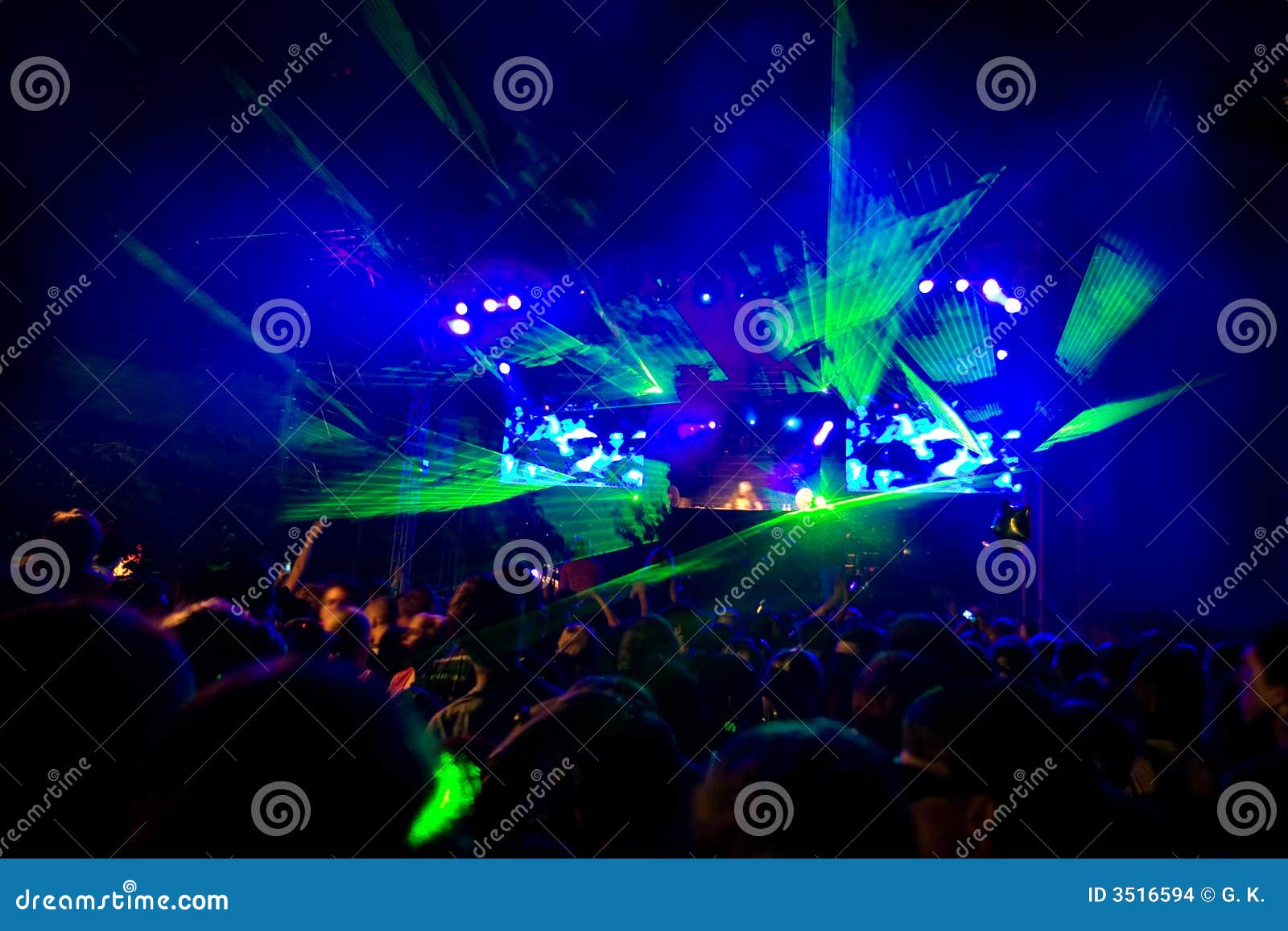 Rave Concert stock photo. Image of listen, energy, emotion - 3516594