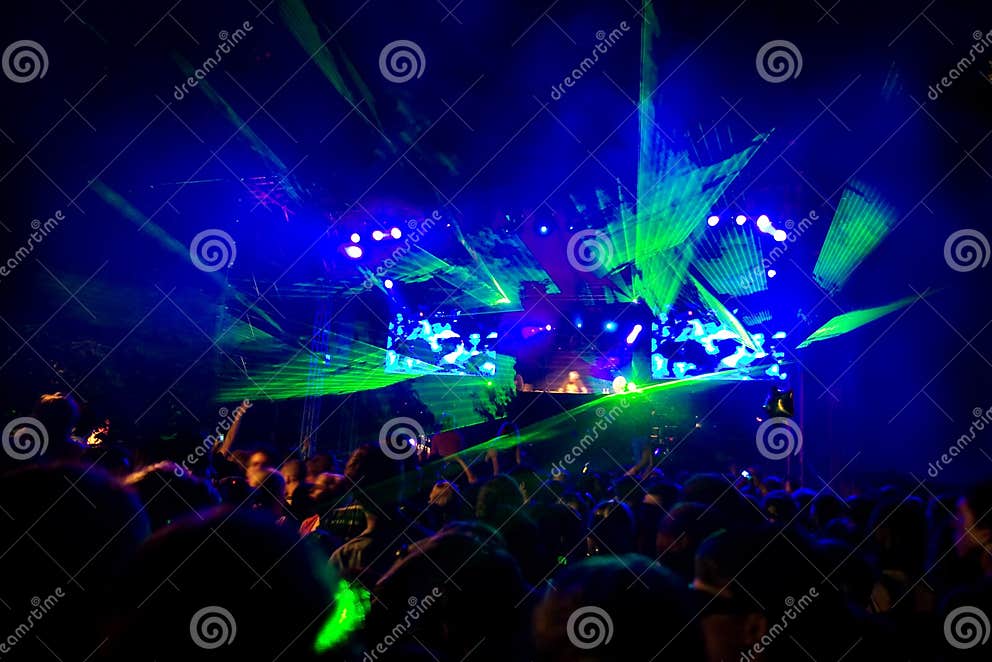 Rave Concert stock photo. Image of listen, energy, emotion - 3516594