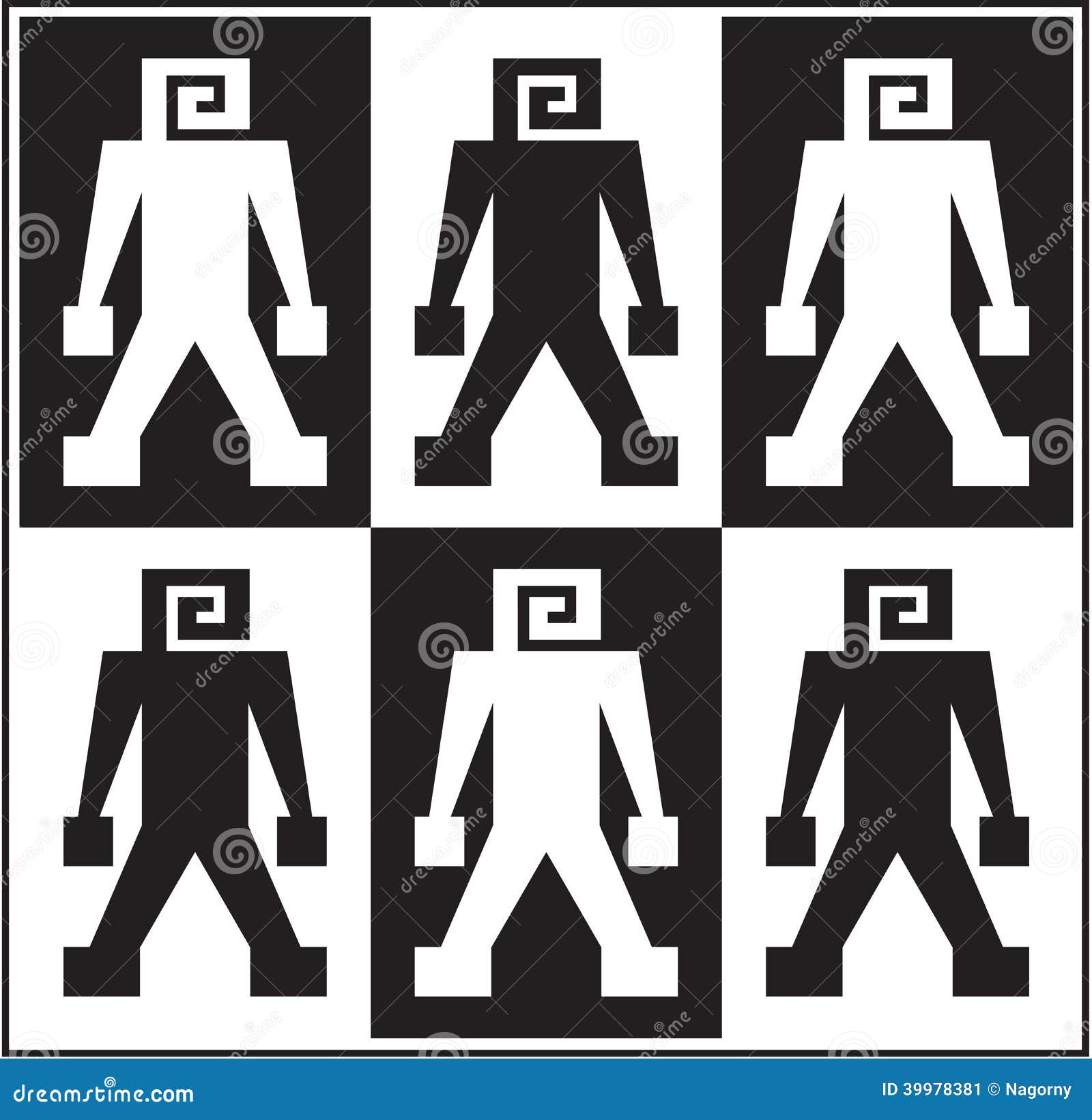 Rave Man. Cartoon Vector | CartoonDealer.com #39978381