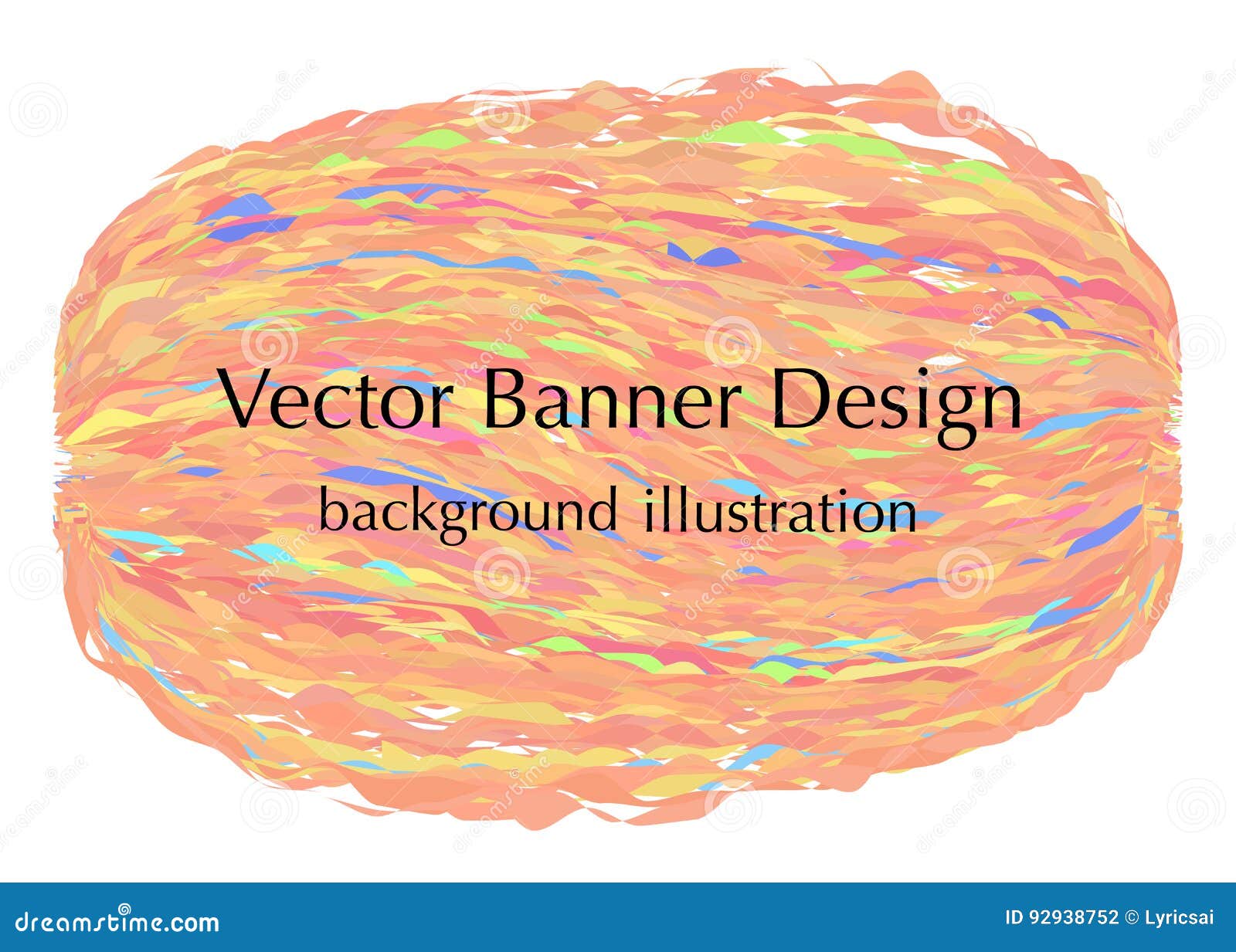 Ravel knit banner stock vector. Illustration of graphic - 92938752