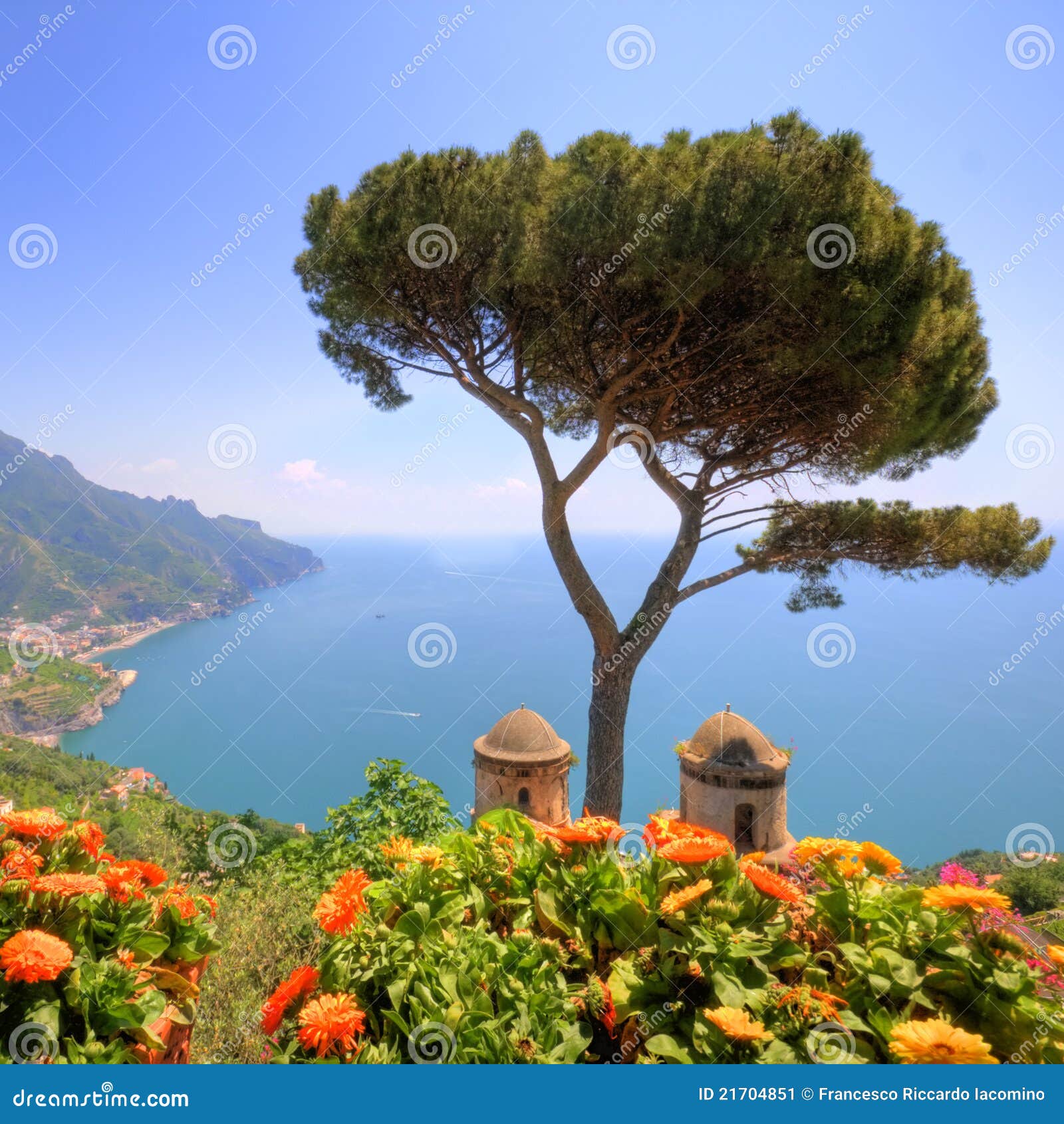 Ravello, Amalfi Coast, Italy Stock Image - Image of italy, pretty: 21704851