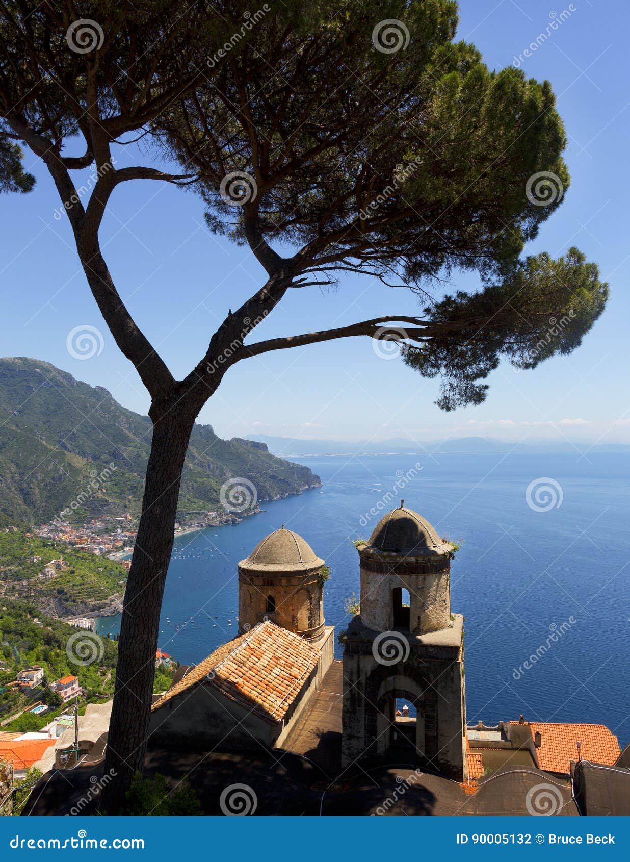 Ravello, Amalfi Coast, Italy Stock Photo - Image of color, community ...
