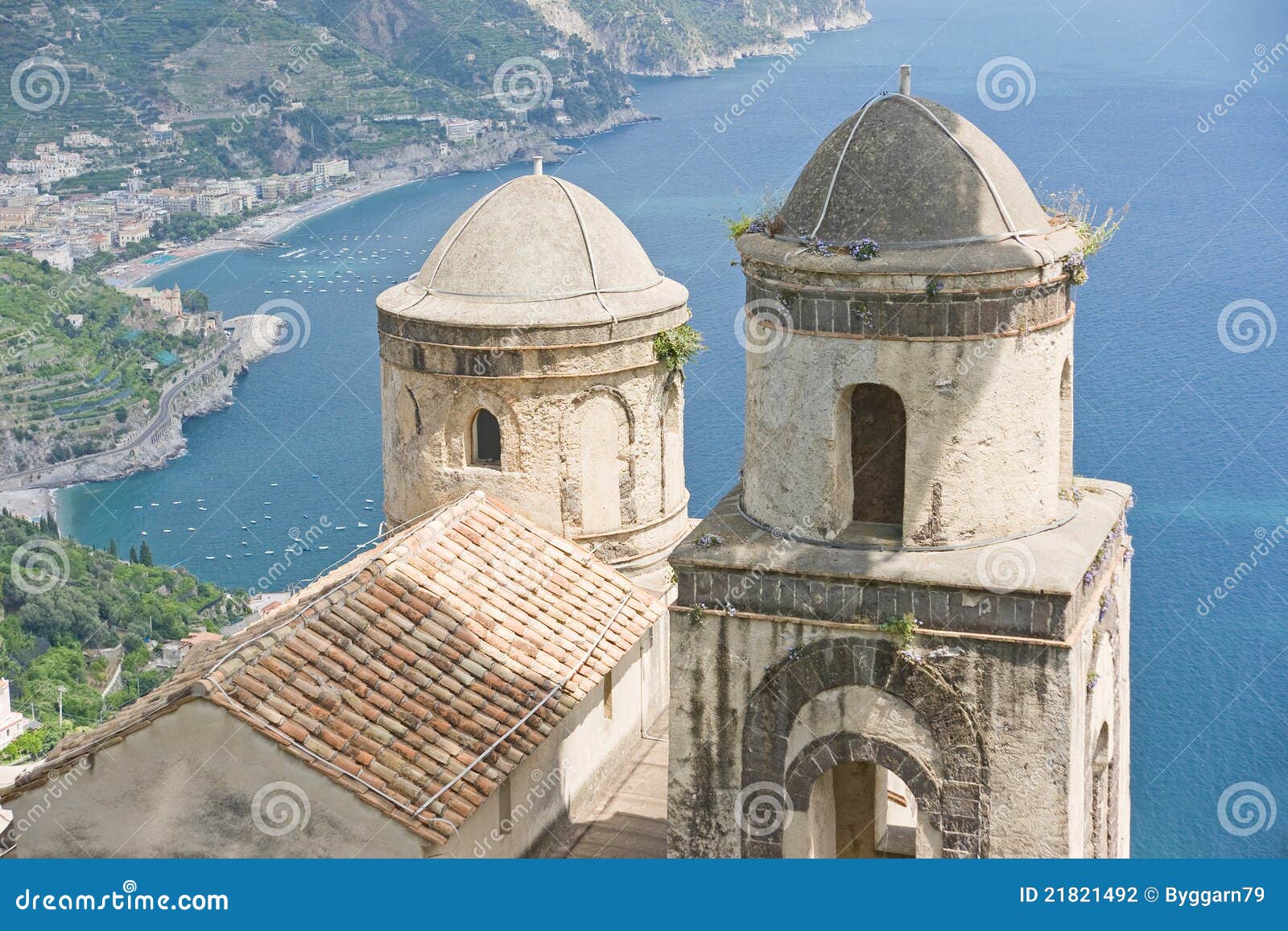 Ravello church stock photo. Image of romantic, picturesque - 21821492