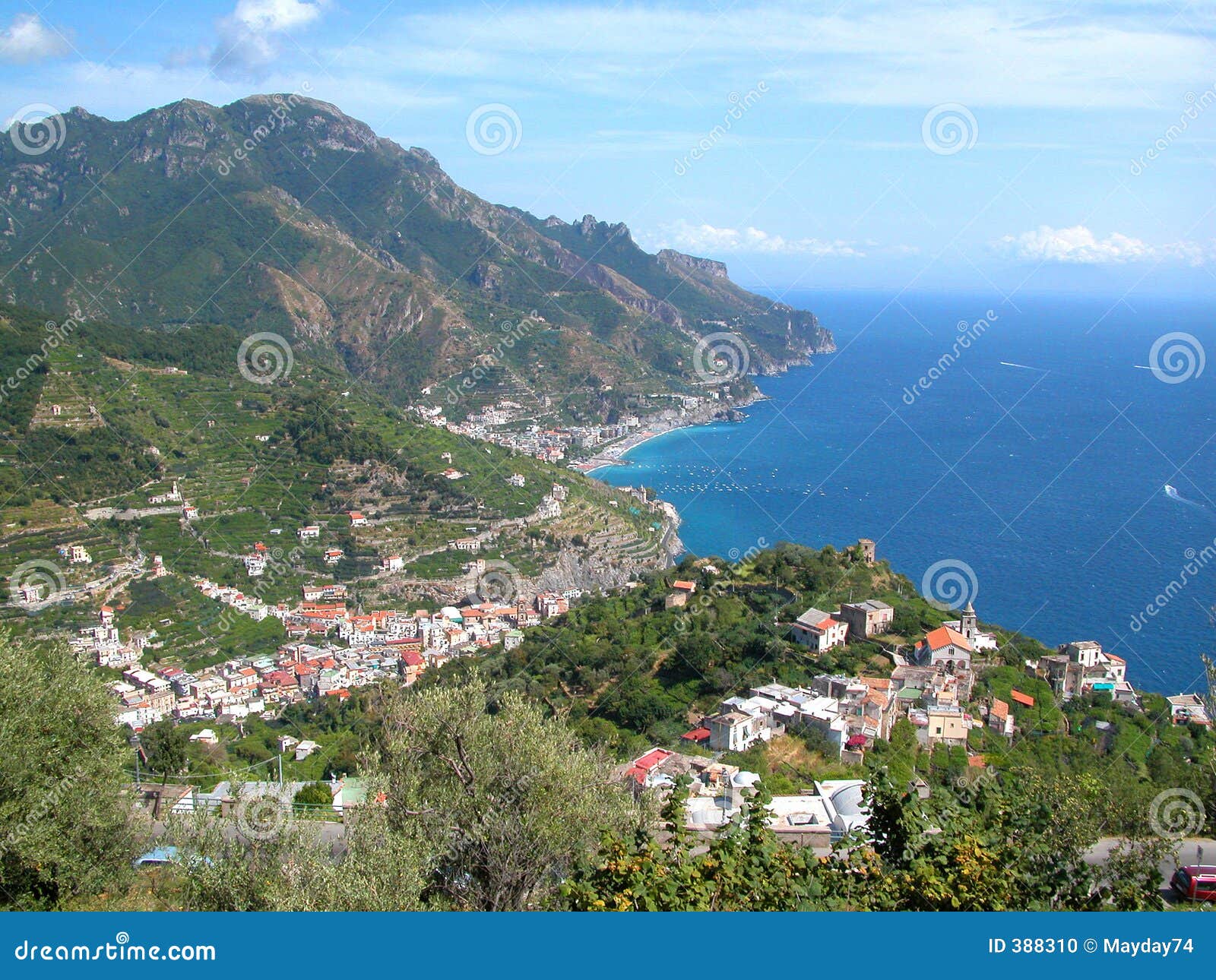 Ravello Italy stock photo. Image of travel, italy, amalfi - 388310
