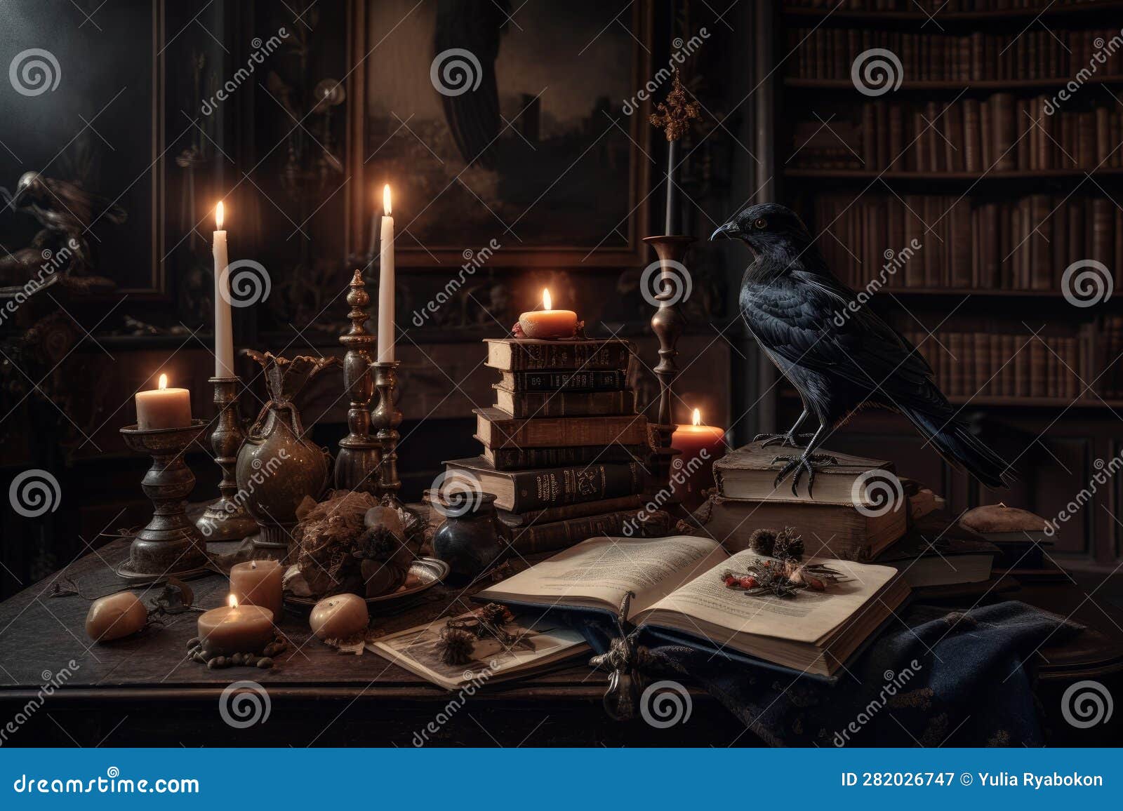 Ancient Library Stock Photography | CartoonDealer.com #274302308