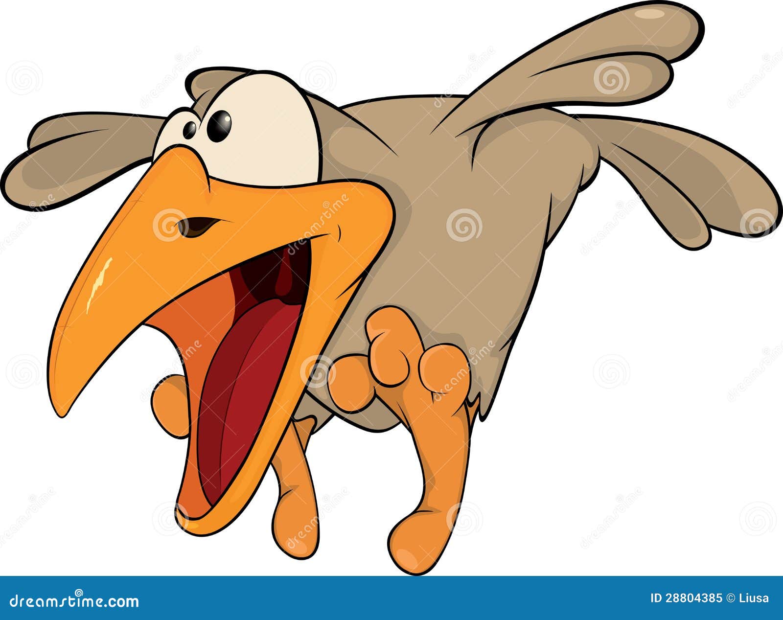 Raven. Cartoon stock vector. Illustration of crow, rook - 28804385