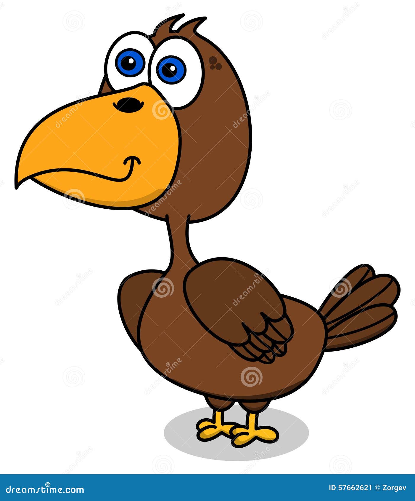 A raven smiling on profile stock illustration. Illustration of ...