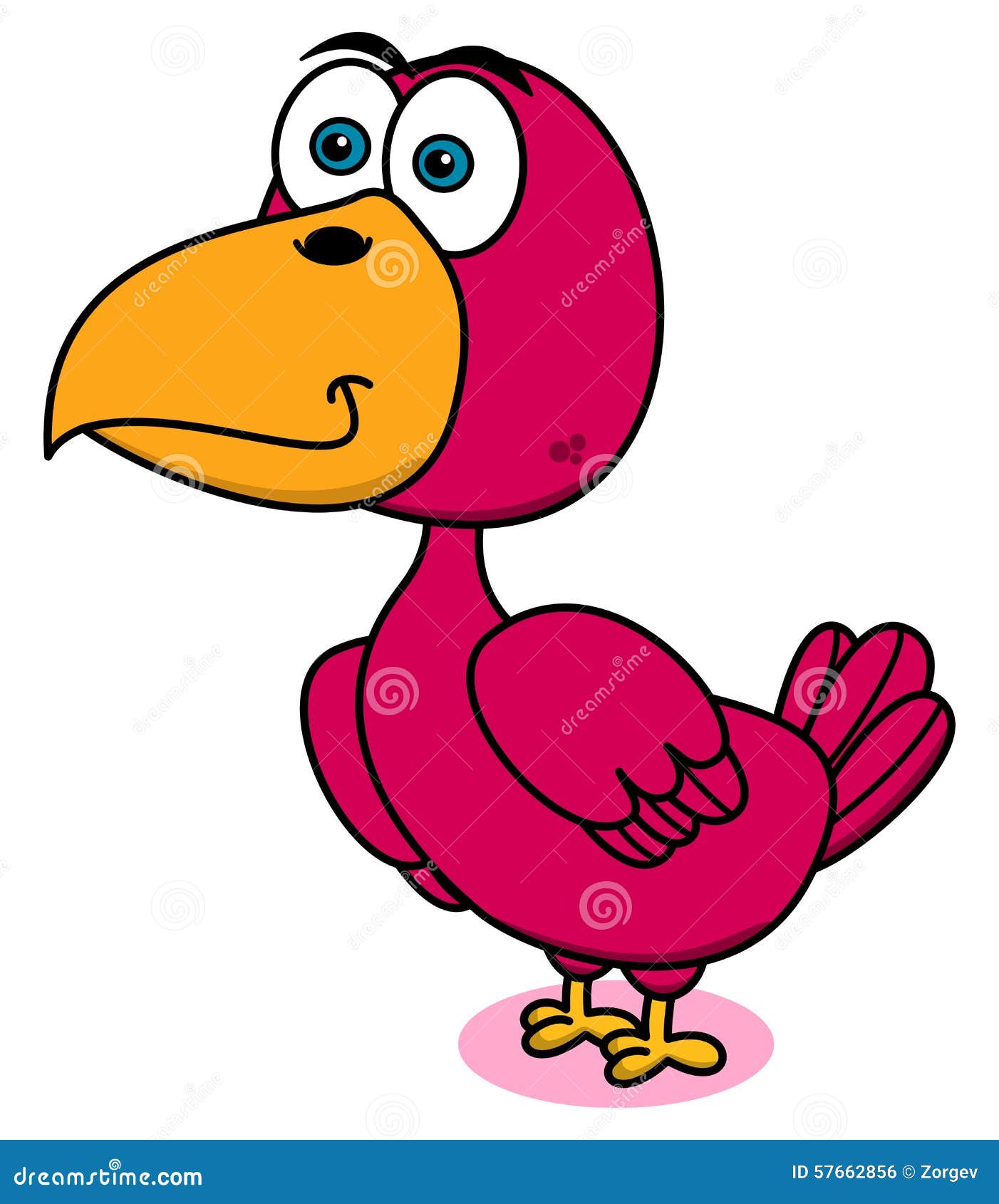 A raven smiling on profile stock illustration. Illustration of pretty ...