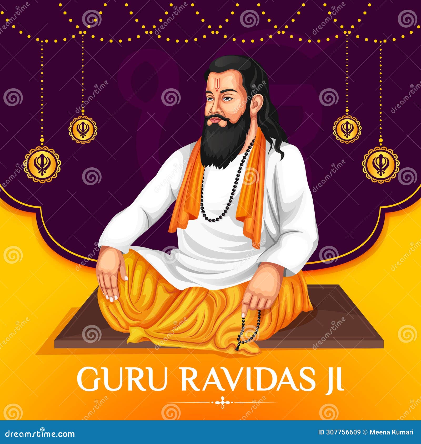 Poster of Guru Ravidas Jayanti. Guru Ravidas a Famous 15th To 16th ...