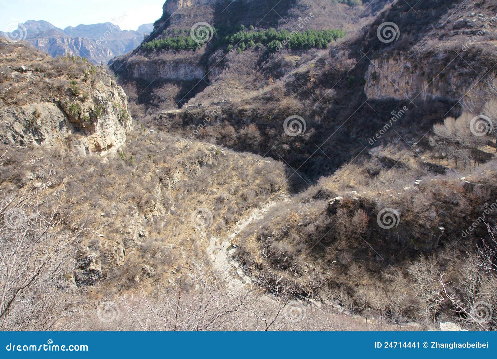 Ravine stock image. Image of scenic, hillside, steep - 24714441