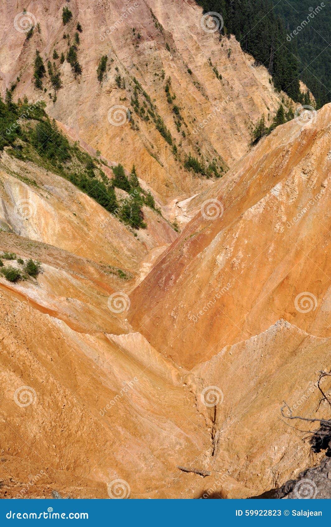 Ravine stock image. Image of natural, land, environment - 59922823