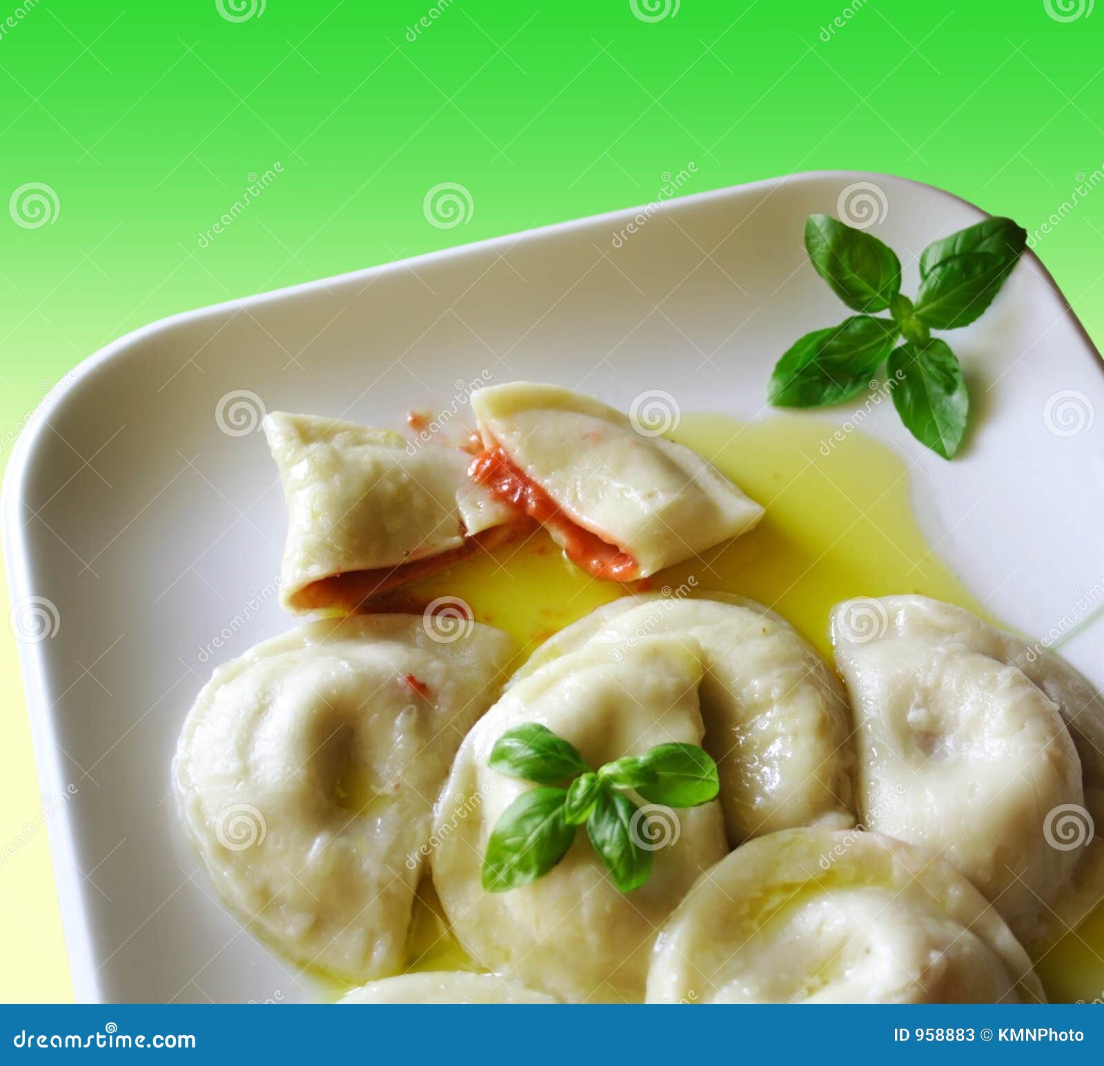 Ravioli stock image. Image of sauce, pasta, cheese, italian - 958883