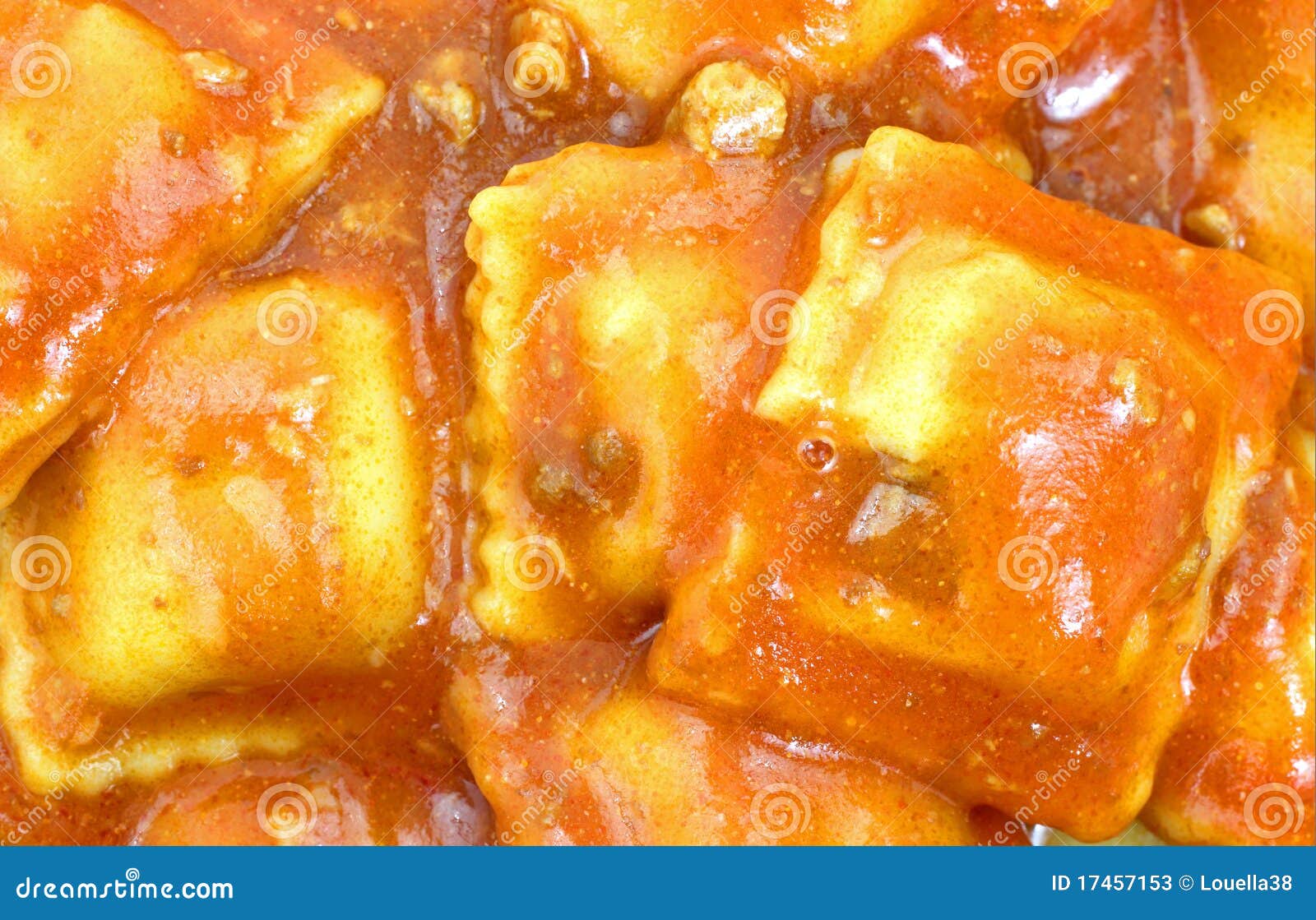 Ravioli Close View stock image. Image of quick, seasoned - 17457153