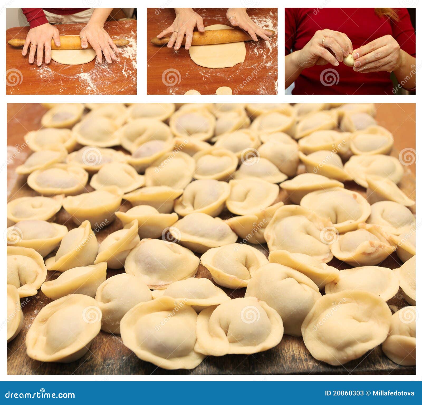 Ravioli - homemade cooking stock image. Image of homemade - 20060303