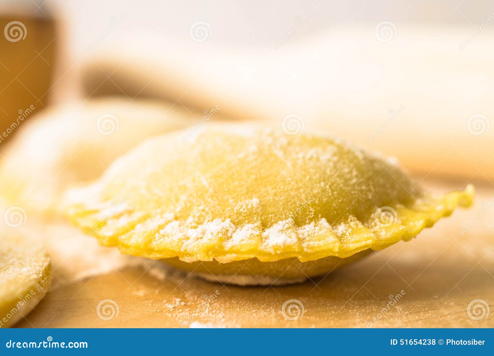 Ravioli raw stock photo. Image of table, italian, white - 51654238