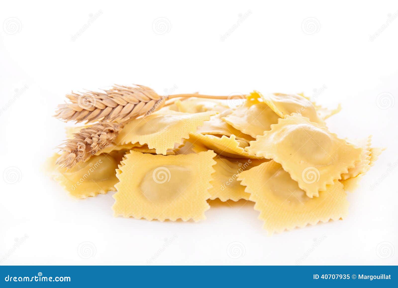 Ravioli stock image. Image of pasta, cuisine, food, white - 40707935