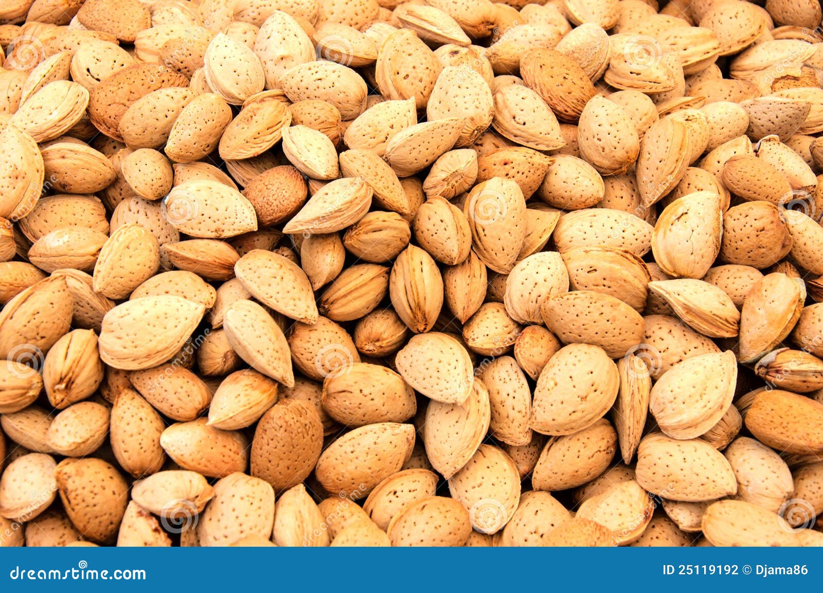Raw almonds stock photo. Image of fresh, calories, healthy - 25119192