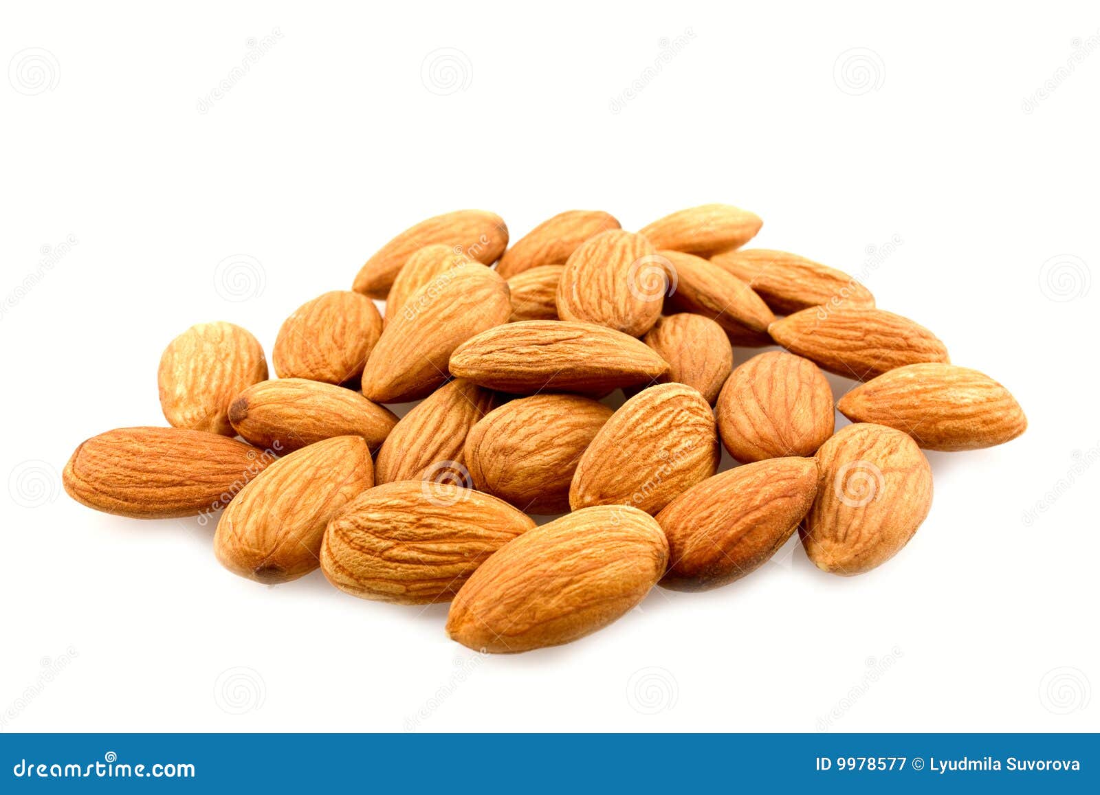 Raw almonds stock image. Image of cuisine, vitamin, food - 9978577
