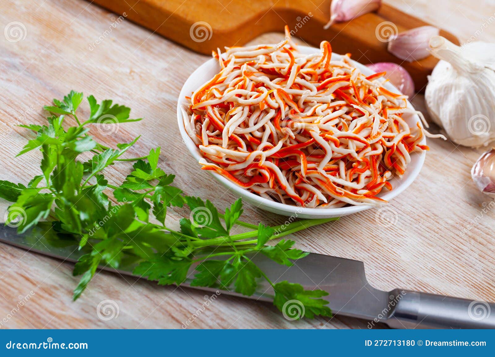 Raw Angula Eel Fry Ready for Cooking on Table Stock Photo - Image of ...