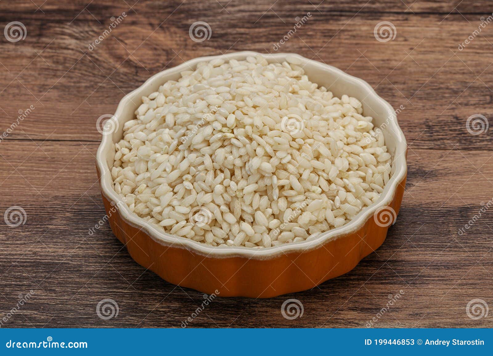 Raw Arborio Rice for Risotto Stock Image - Image of closeup, food ...