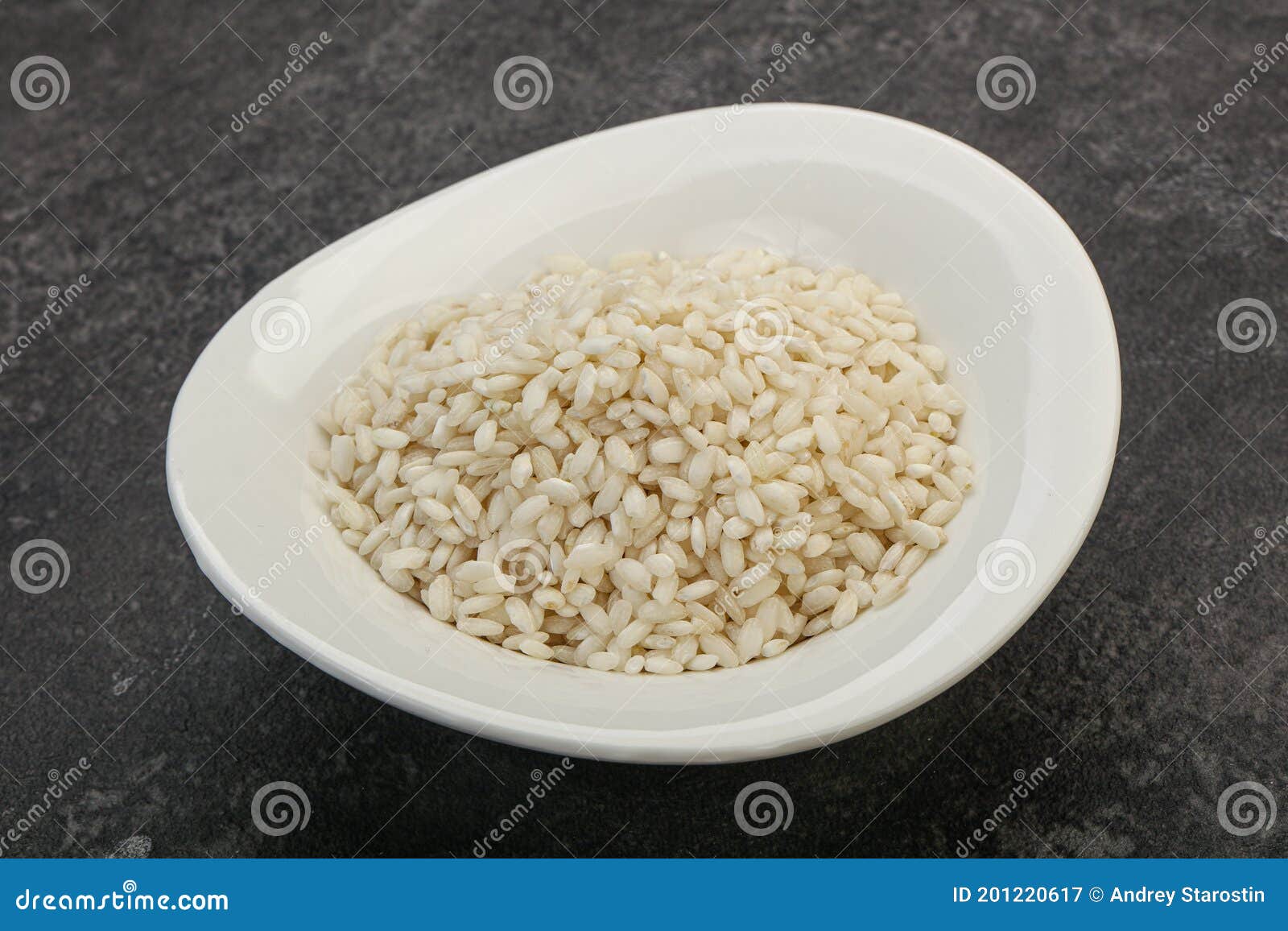 Raw Arborio Rice for Risotto Stock Image - Image of closeup, chinese ...