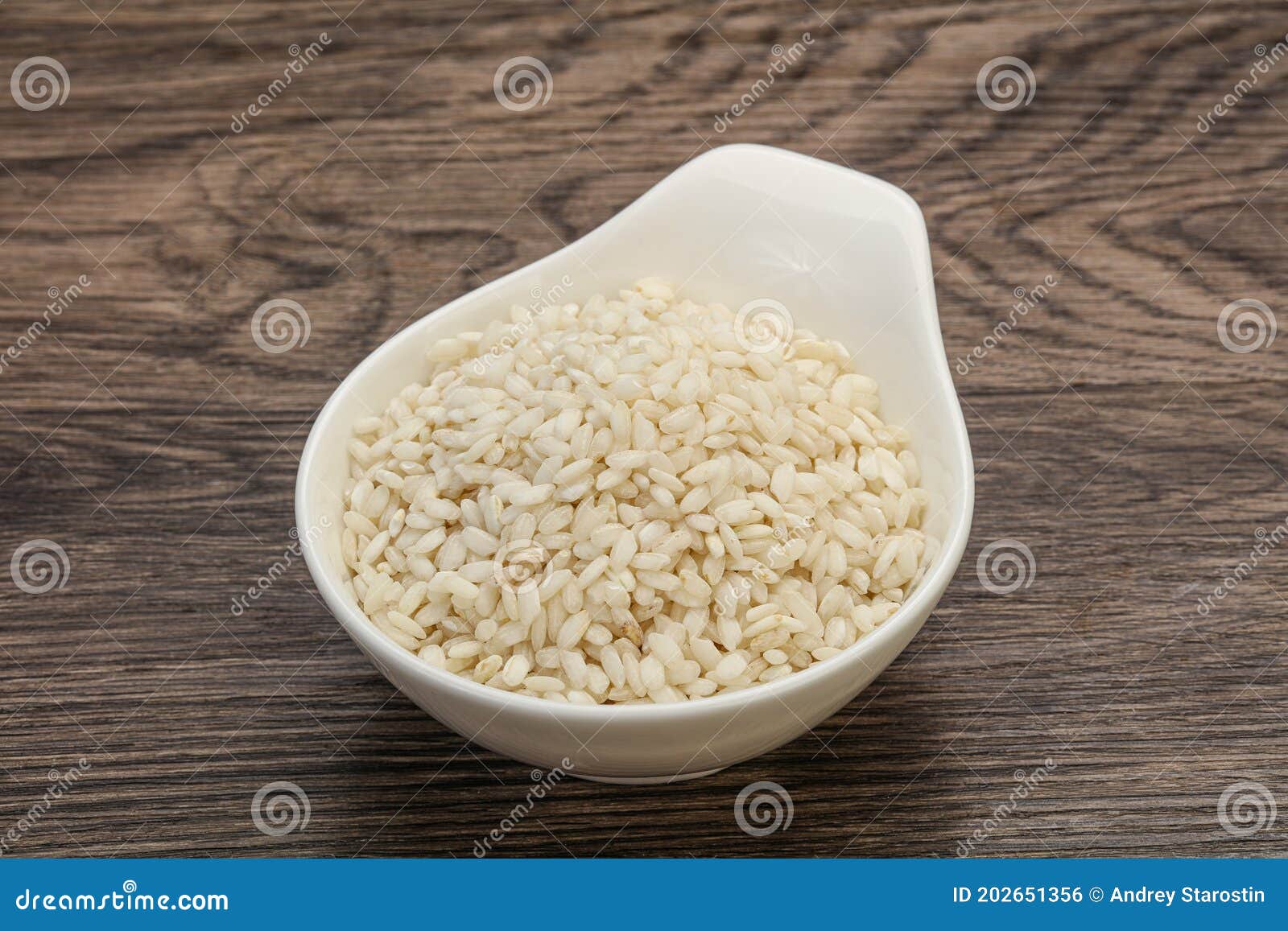 Raw Arborio Rice for Risotto Stock Photo - Image of risotto, white ...