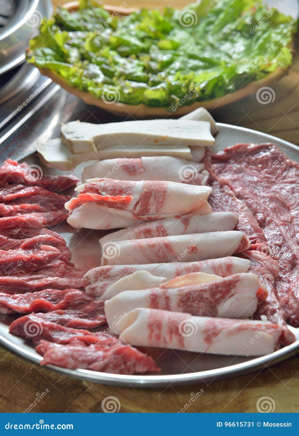 Raw assorted Beef roll stock image. Image of sheep, main - 96615731