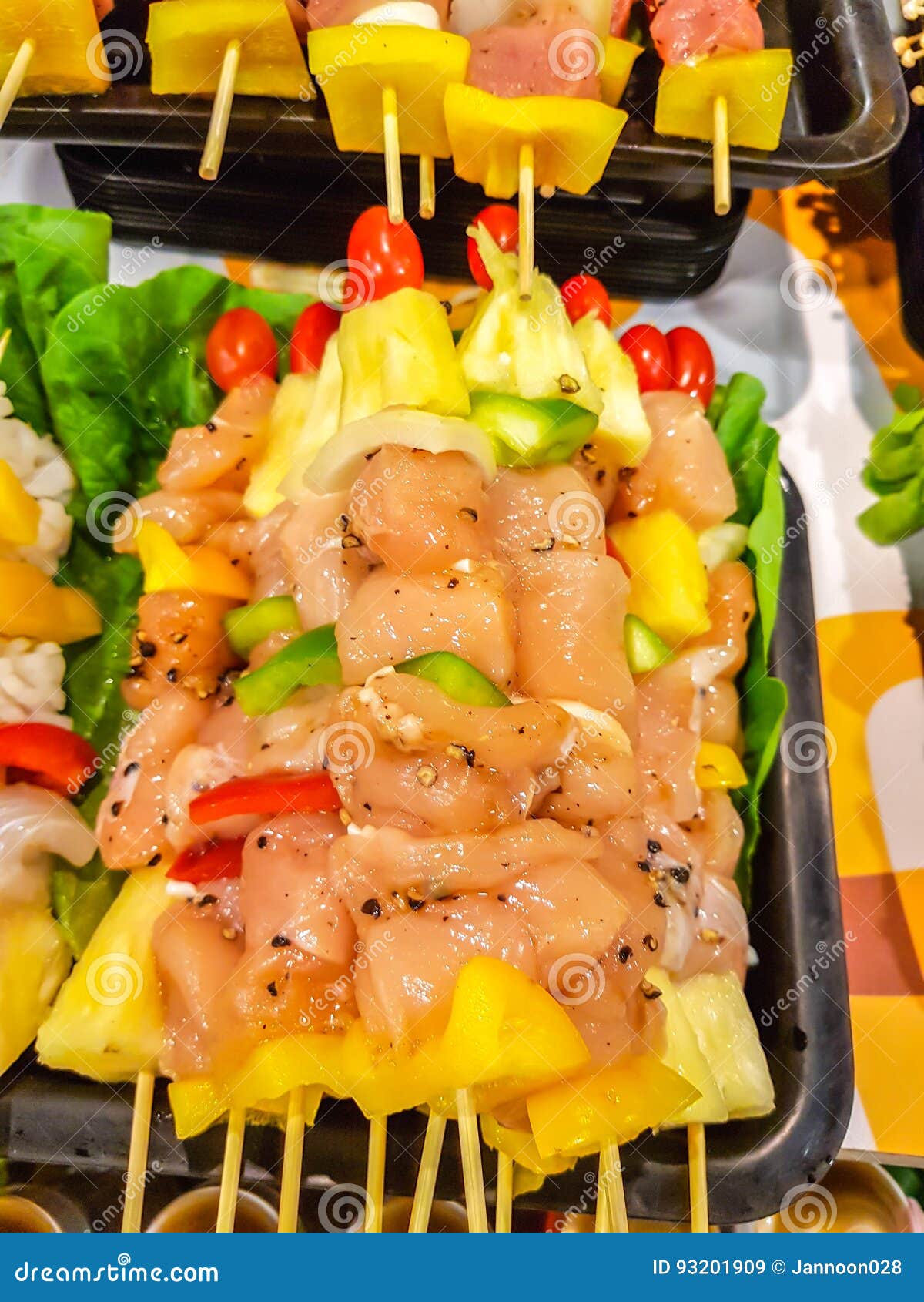 Raw Barbecue Ready for the Grill . Stock Image - Image of gourmet ...