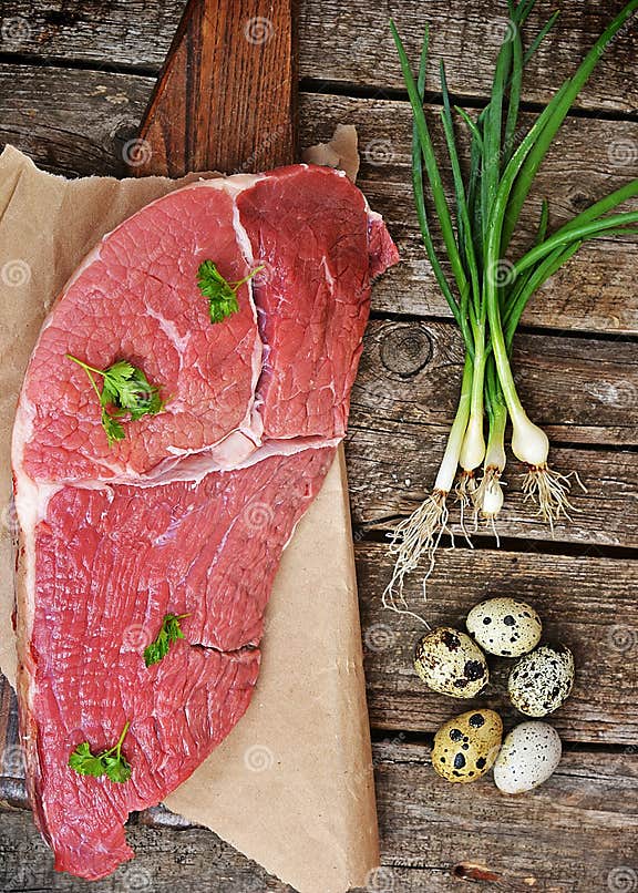 Raw beaf meat stock image. Image of slice, piece, grill - 31014841