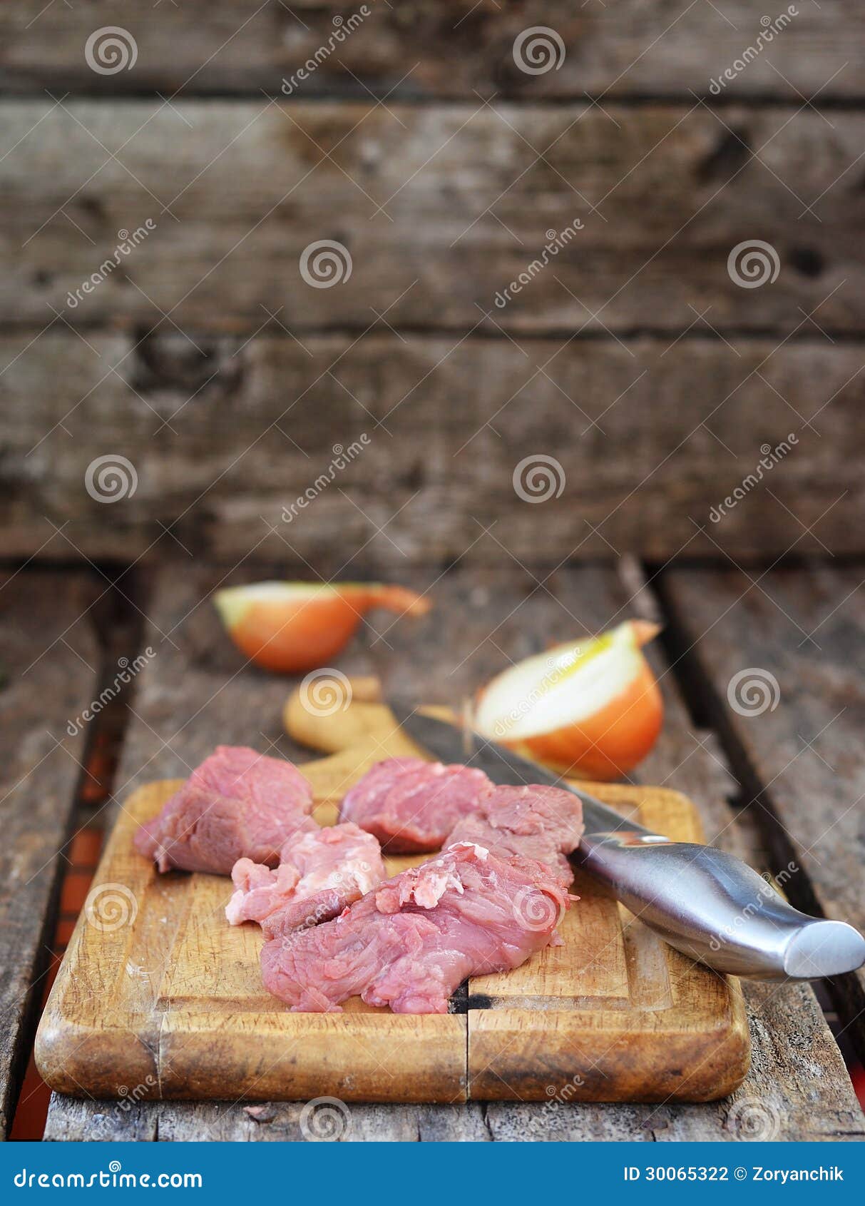 Raw beaf meat stock photo. Image of board, barbecue, lunch - 30065322
