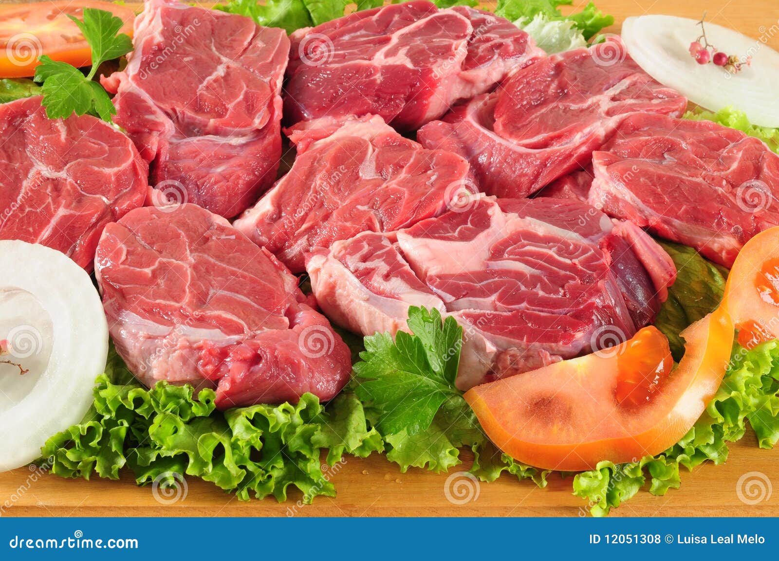 Raw beef stock photo. Image of cuisine, herbs, protein - 12051308