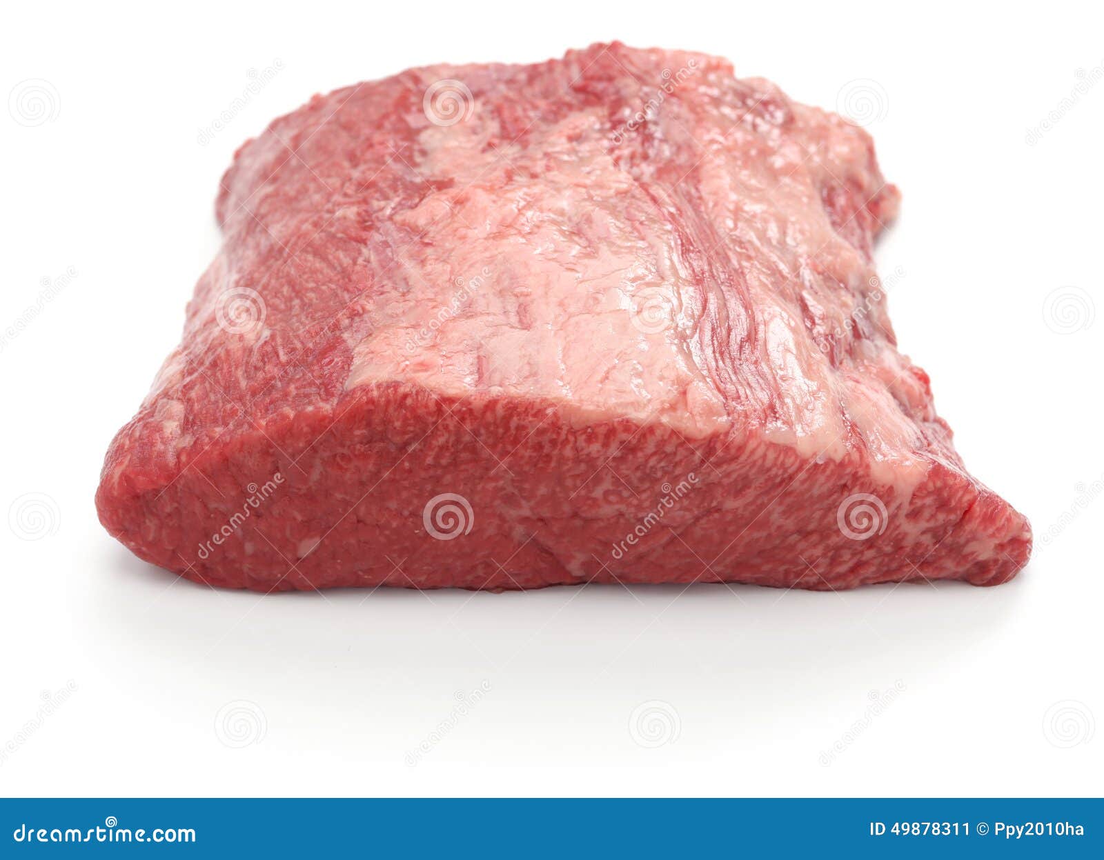Raw beef brisket stock image. Image of isolated, ingredient - 49878311