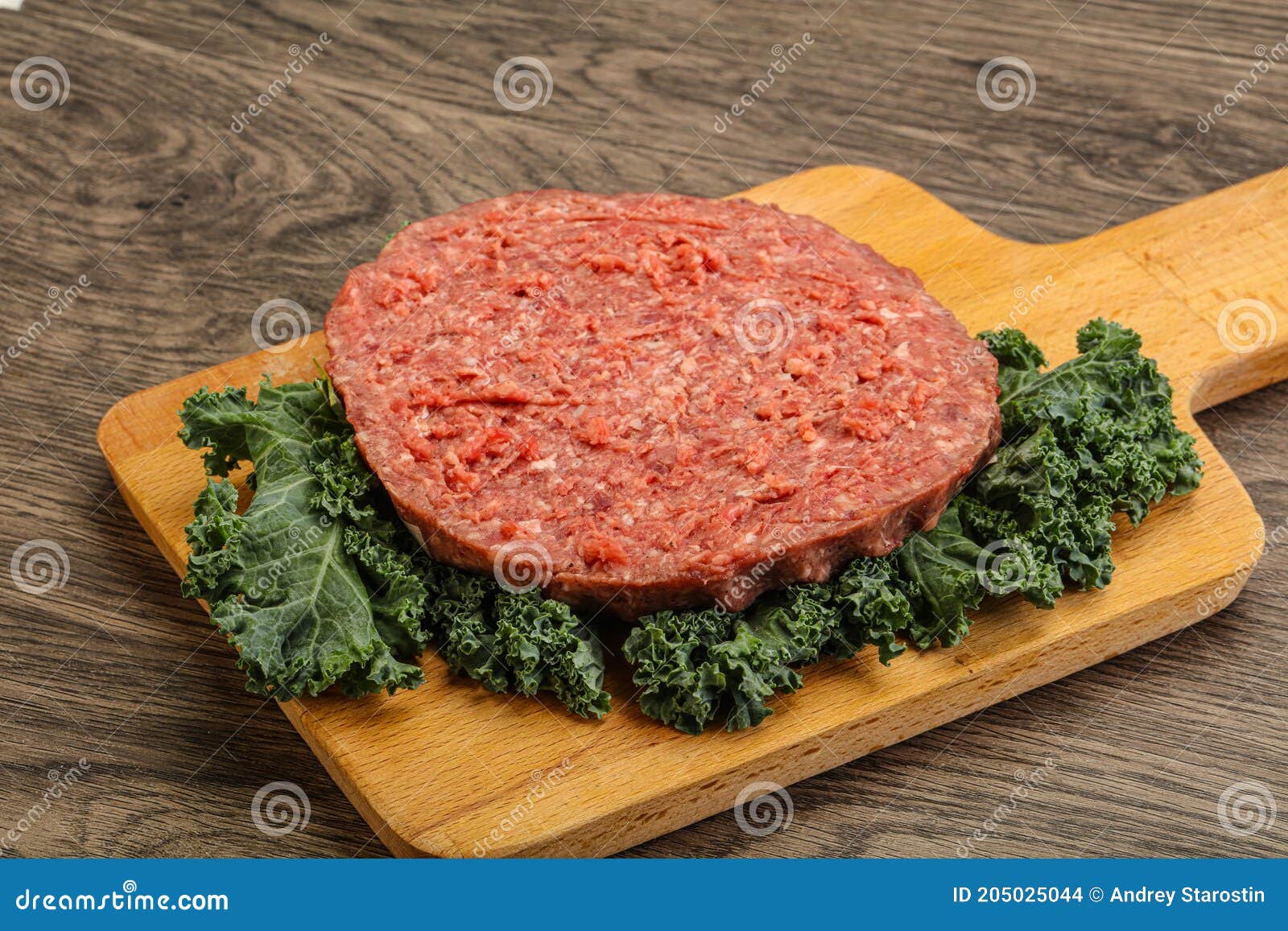 Raw Beef Burger Cutlet for Burger Stock Photo - Image of preparation ...