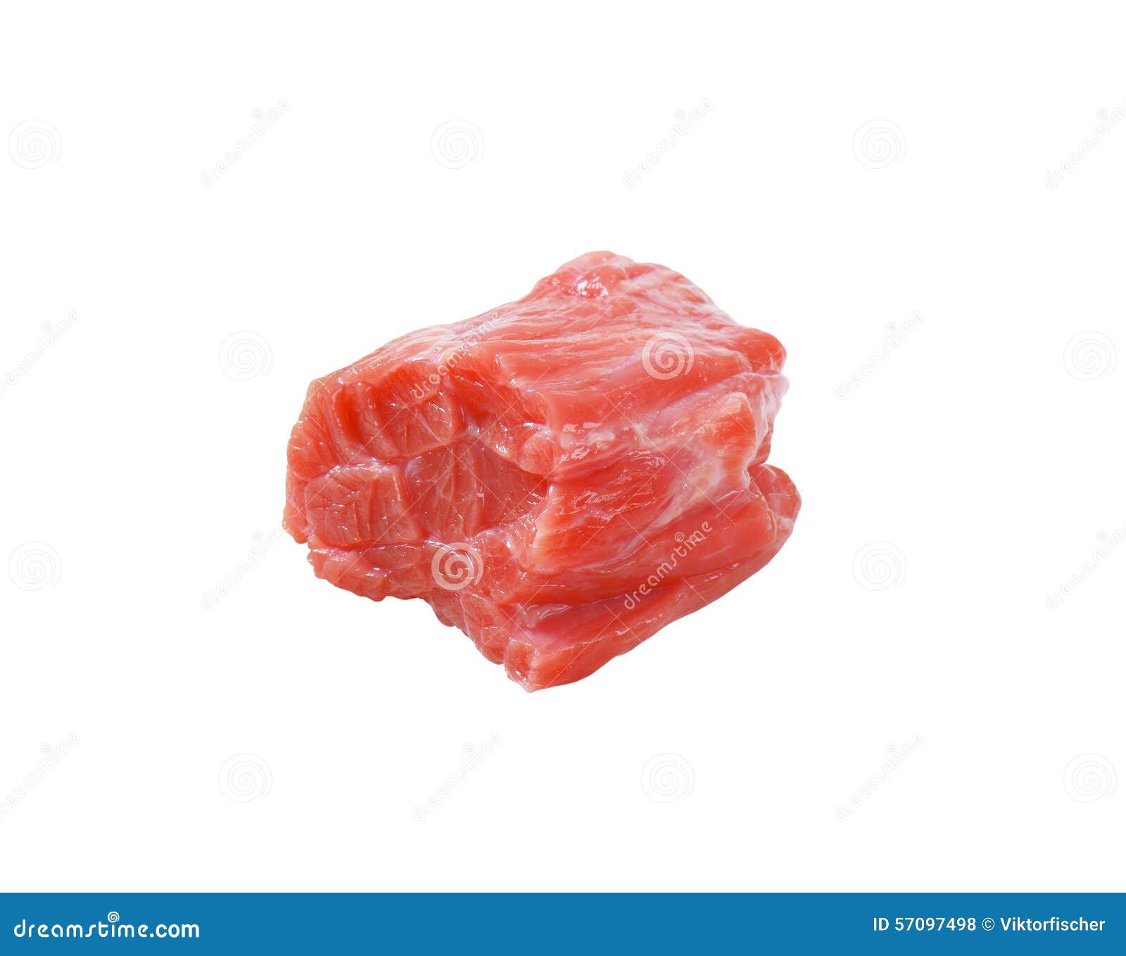 Raw beef chunk stock photo. Image of isolated, beef, diced - 57097498