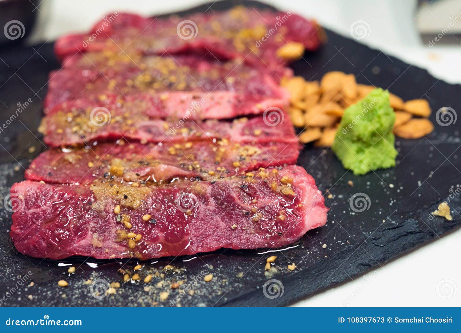 Raw beef ferment stock image. Image of cuisine, cooking - 108397673