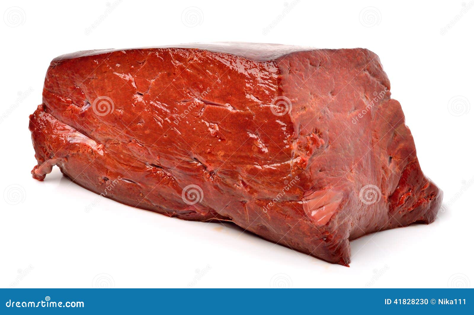 Raw beef liver stock photo. Image of delicious, beef - 41828230