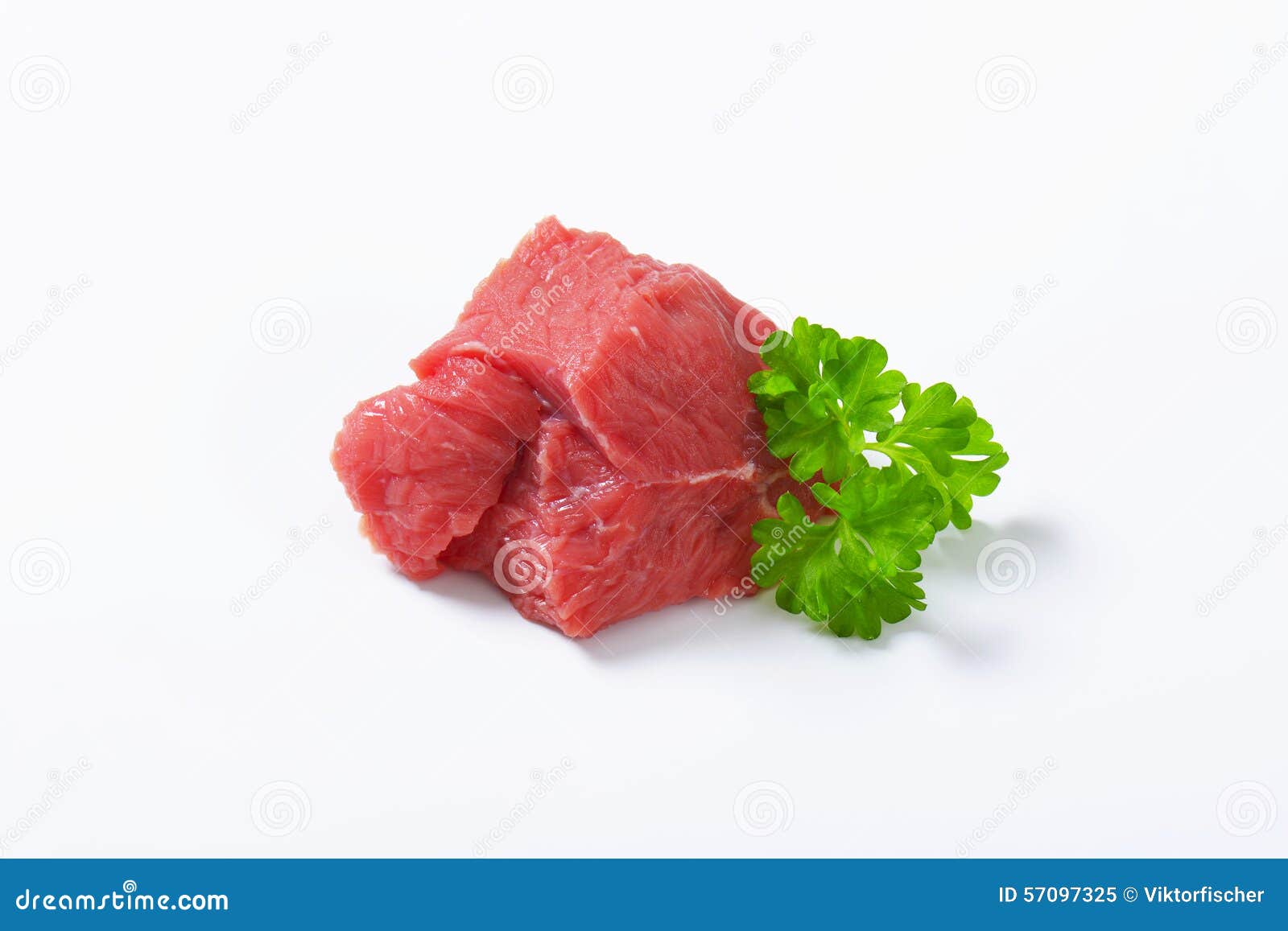 Raw beef meat chunk stock image. Image of cube, beef - 57097325