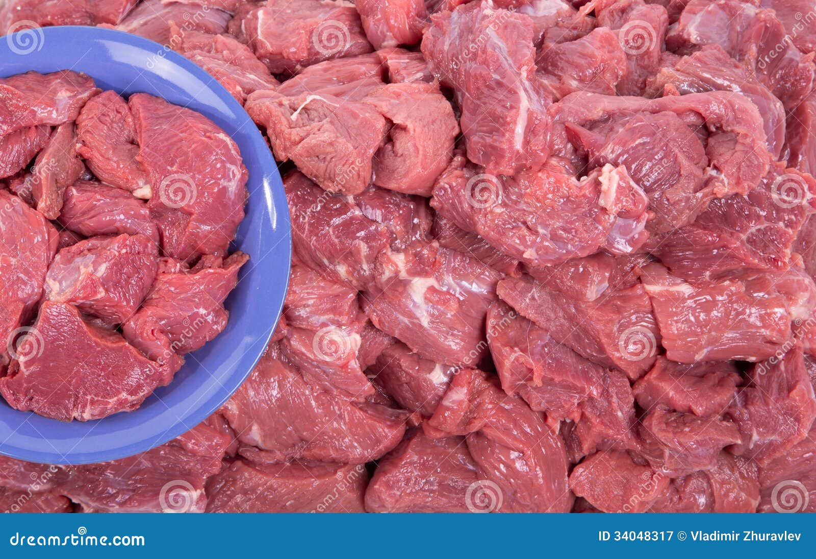 Raw beef meat closeup stock image. Image of food, sirloin - 34048317