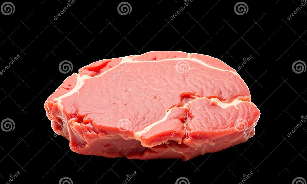 Raw Beef Meat Isolated on Transparent Background Stock Illustration ...
