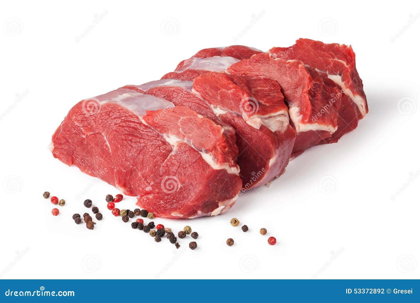 Raw beef meat stock photo. Image of beefsteak, dinner - 53372892