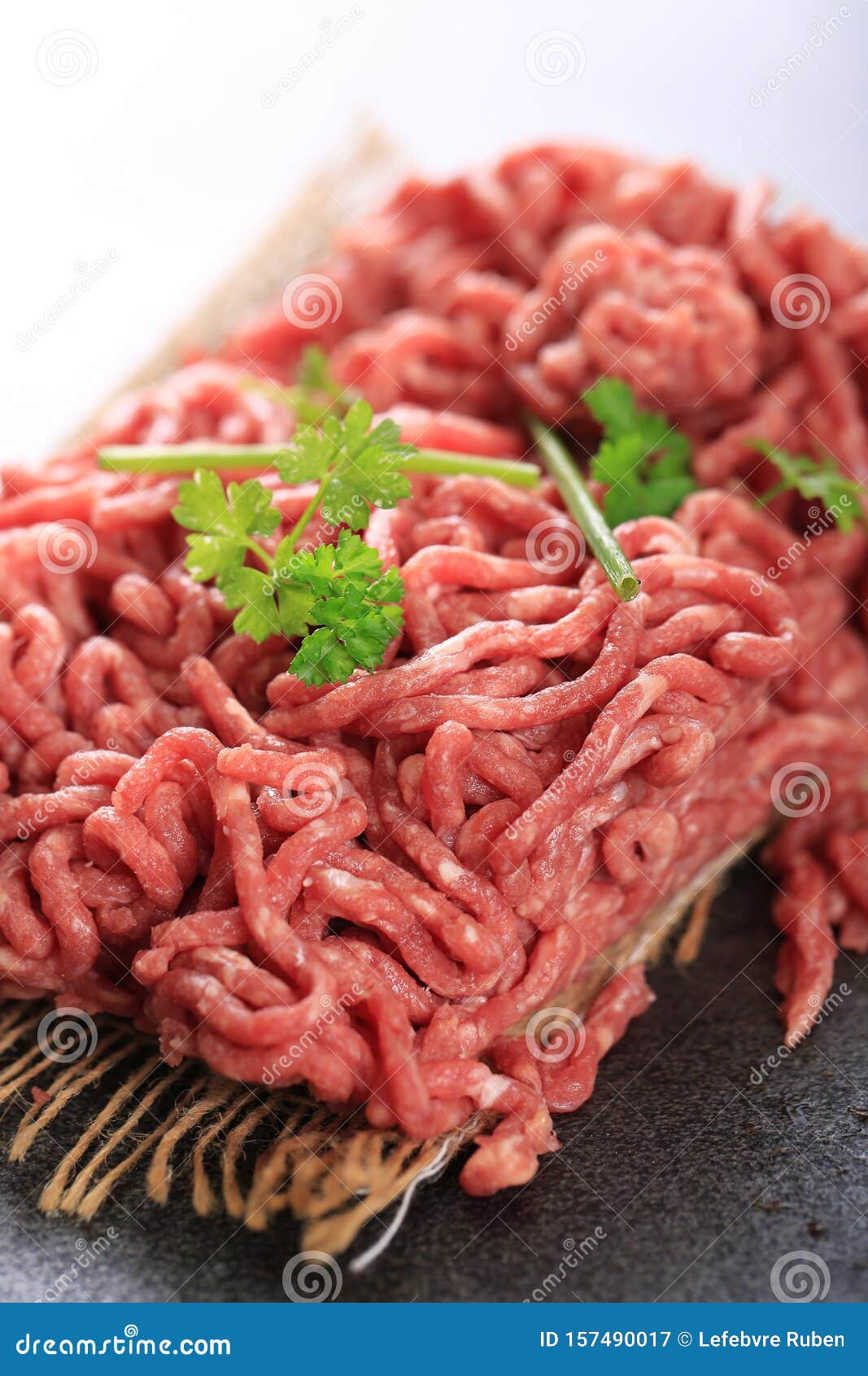 Raw Fresh Meat on Dark Background Stock Image - Image of kitchen, fresh ...