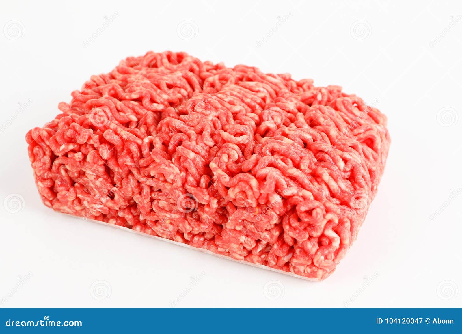 Raw beef minced meat stock image. Image of isolated - 104120047