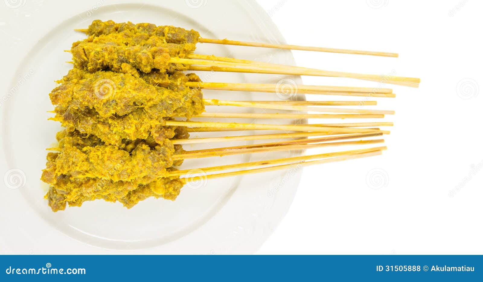 Raw Beef Satay VIII stock photo. Image of satay, culture - 31505888