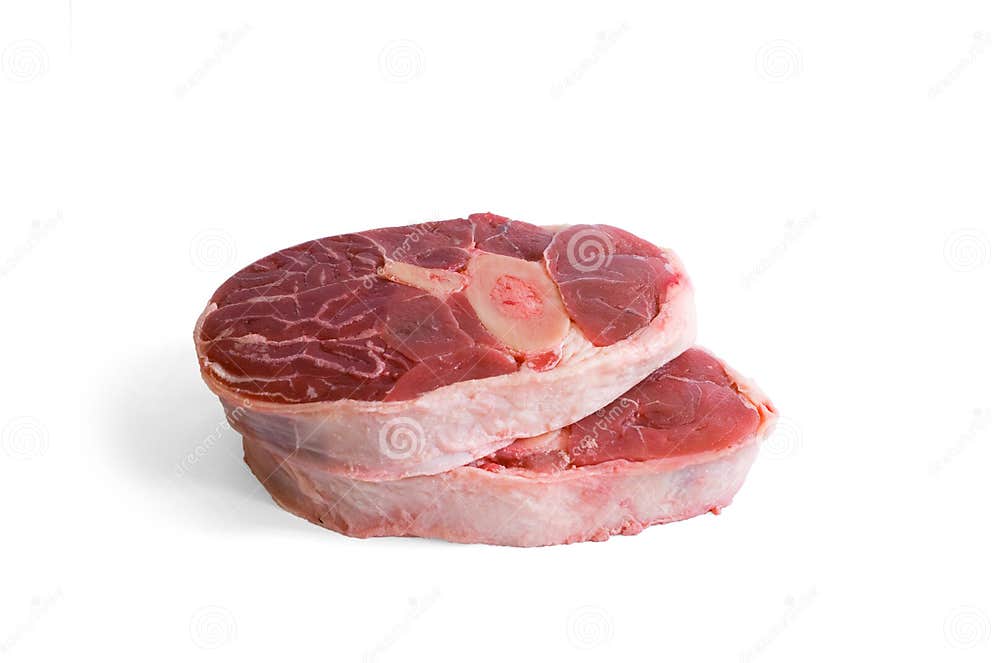 Raw beef shin meat stock photo. Image of barbecue, sirloin - 6625728